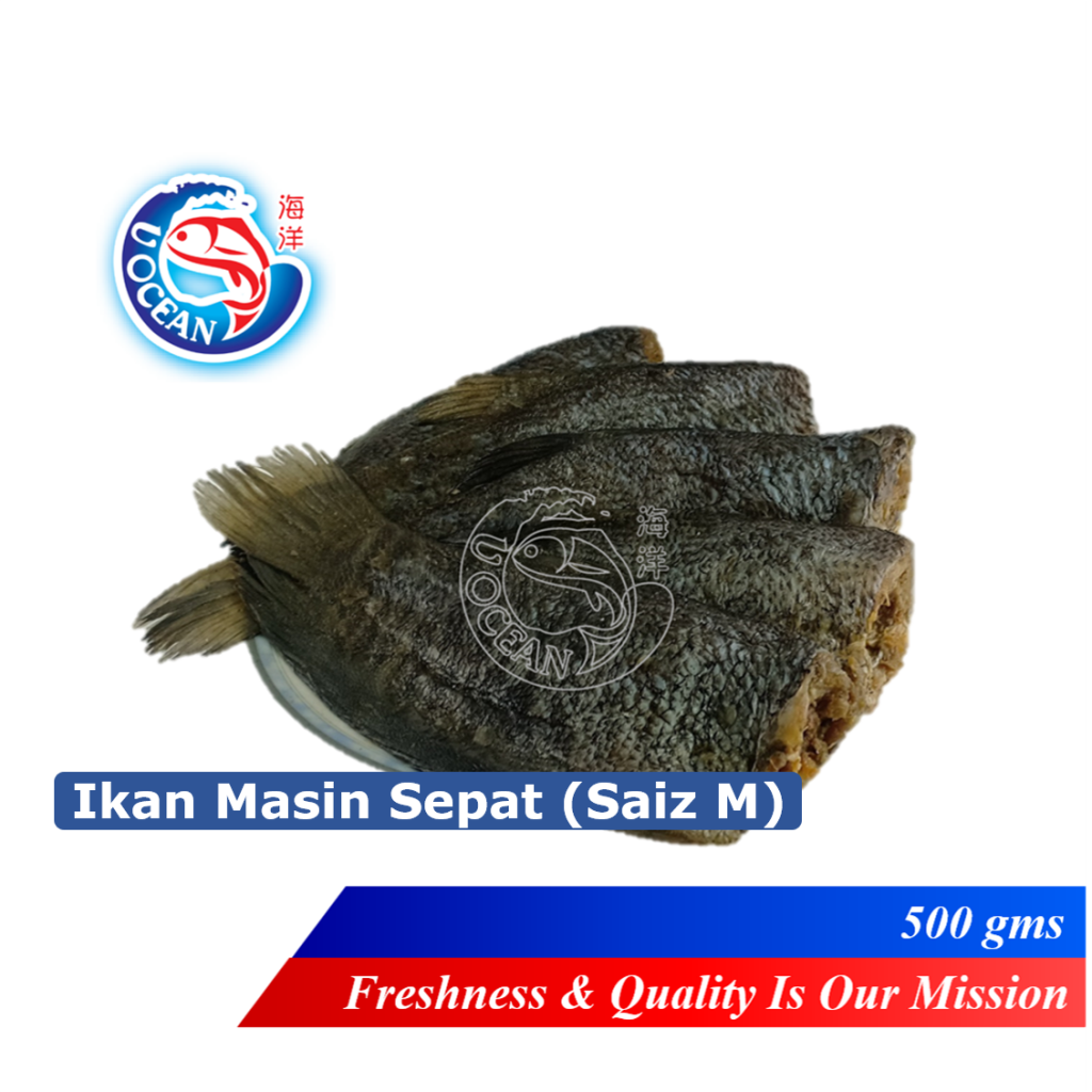 Ikan Masin Tenggiri Jeruk (150 gms) – U Ocean Trading